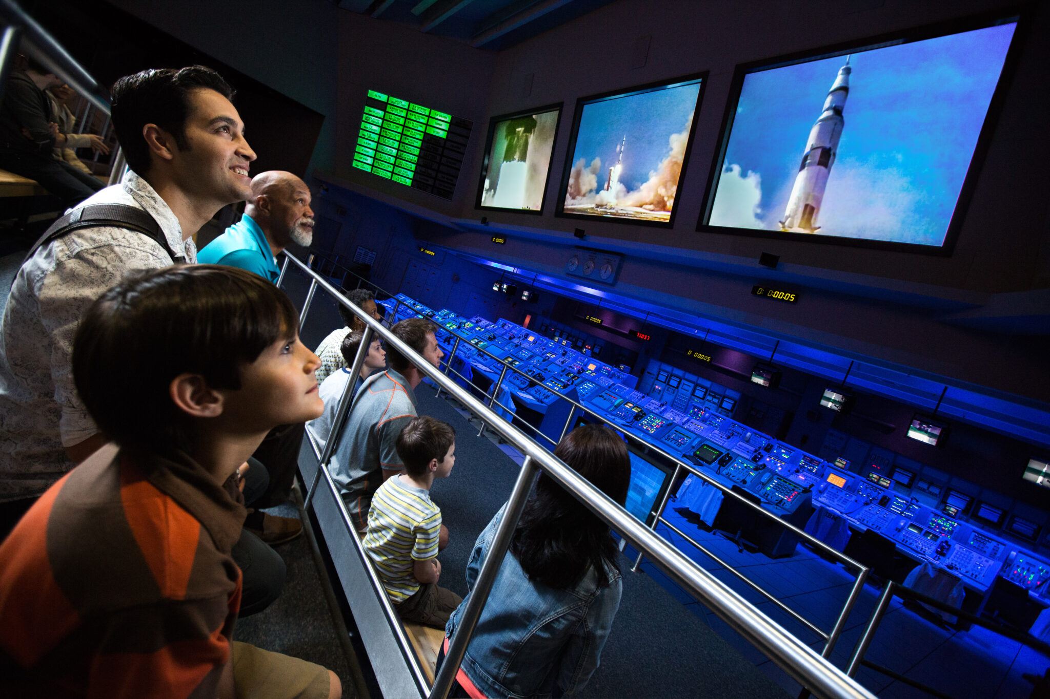 Apollo/Saturn V Center - Apollo 8 & Firing Room - Kennedy Space Center ...